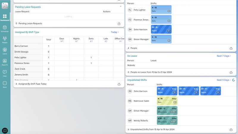 Home - MyShiftManager