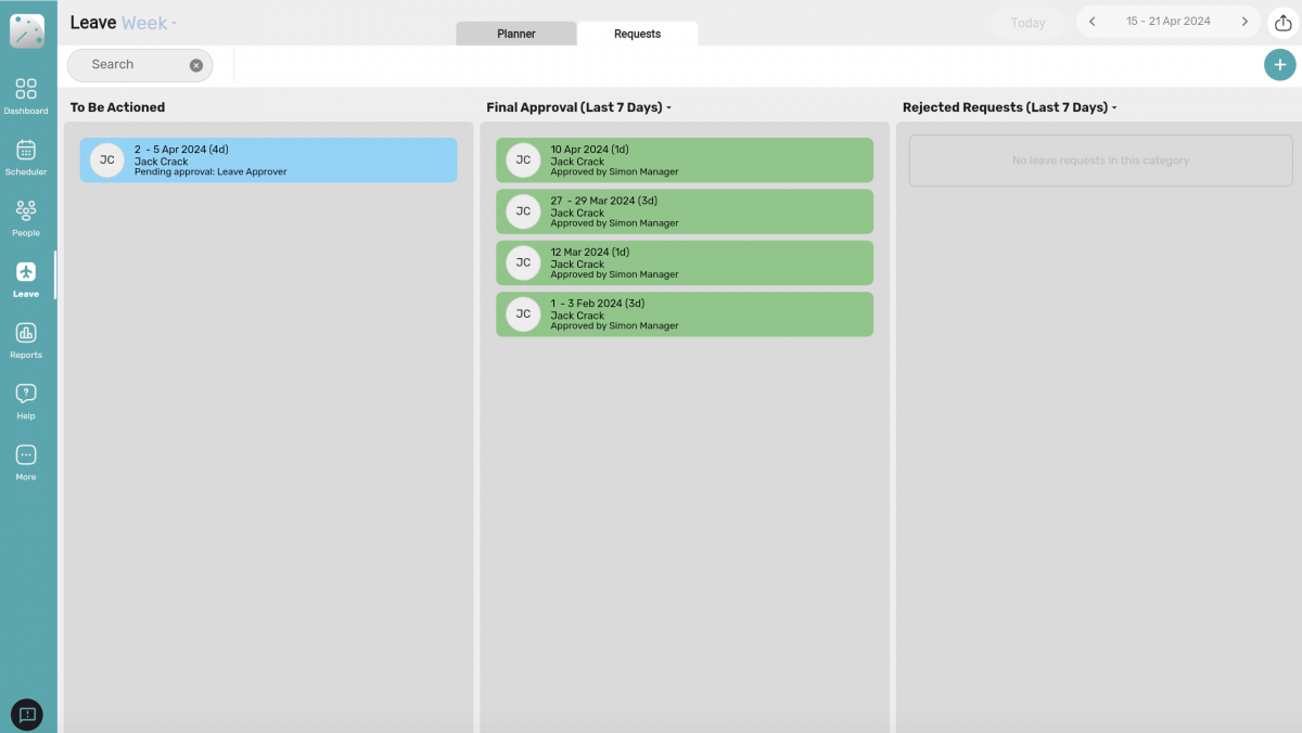 Home - MyShiftManager