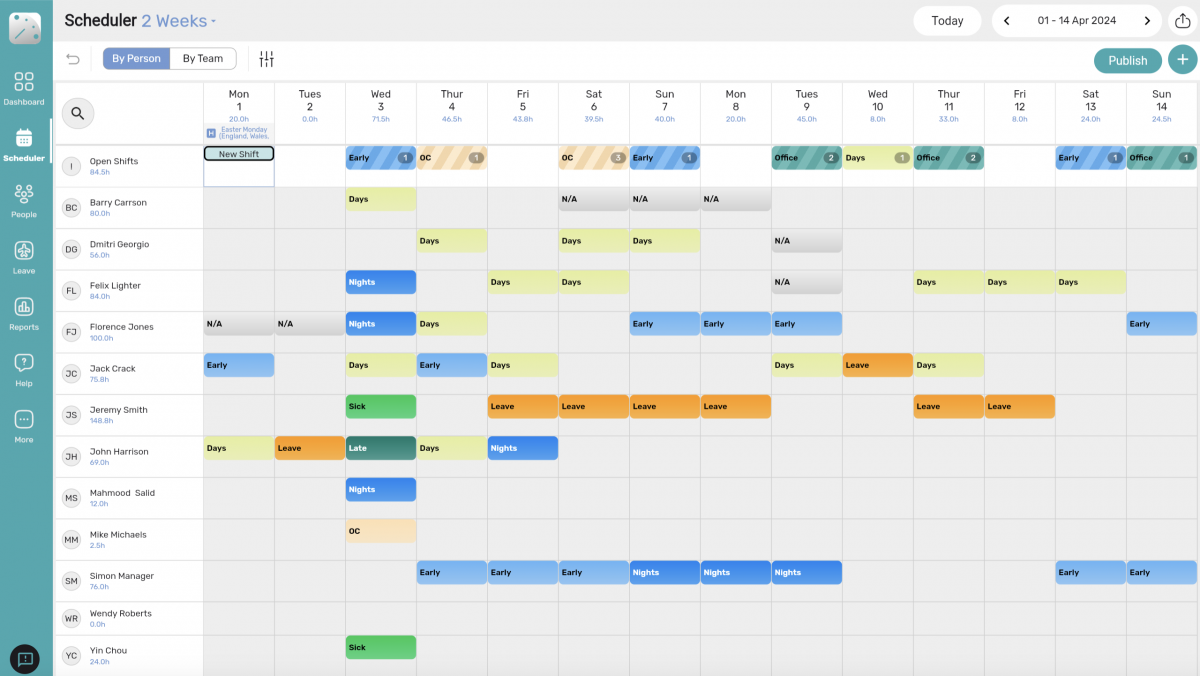 Home - MyShiftManager
