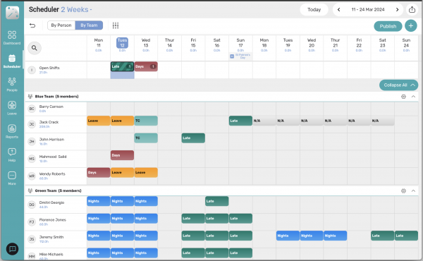 MyShiftManager - Shift Scheduling - MyShiftManager