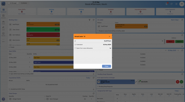 Home - MyShiftManager